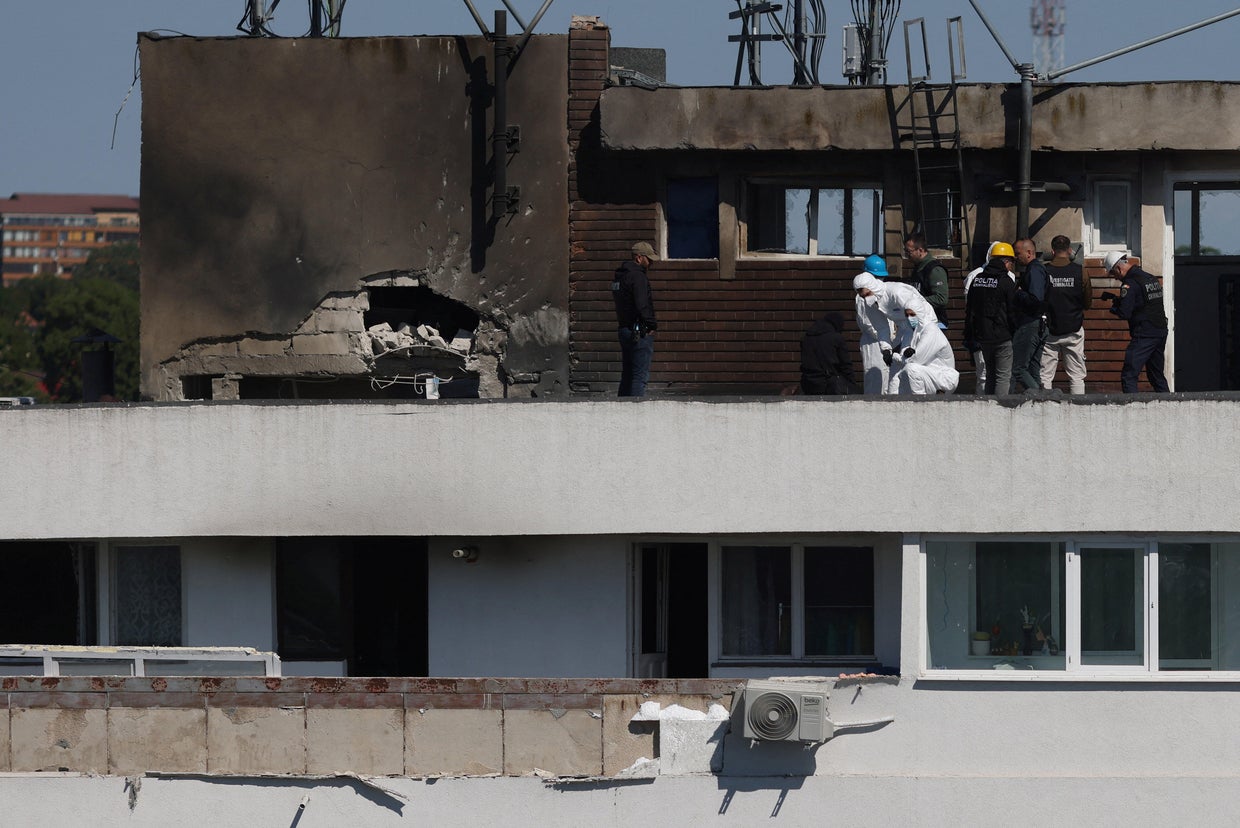 Romania says Russian drone hit apartment building, lightly wounding 2 ...