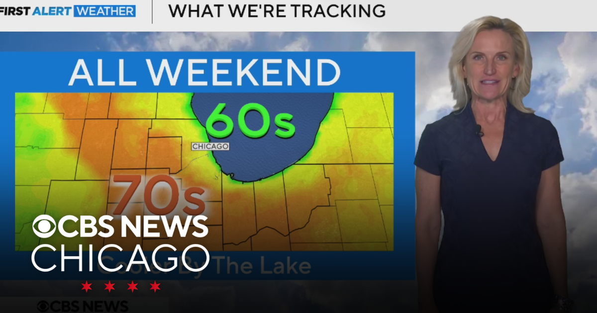 Highs in the 70s on Saturday - CBS Chicago