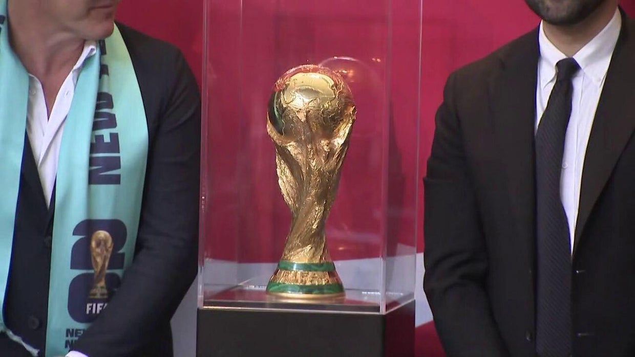 FIFA World Cup trophy draws big audience at NYC's Museum of Natural ...
