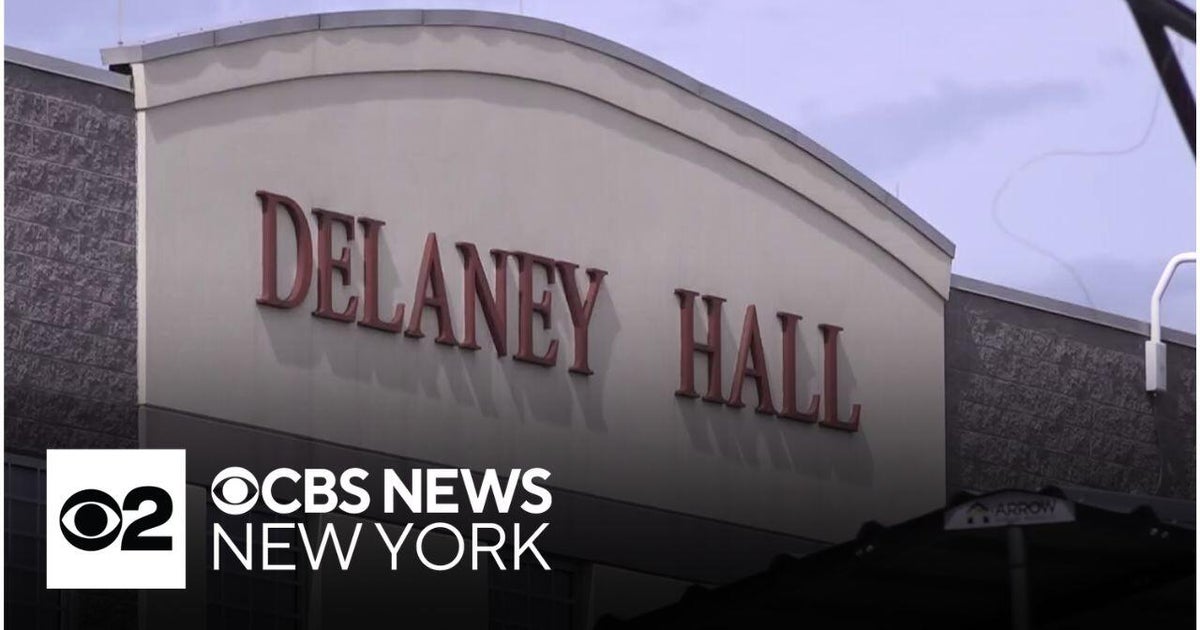 Pregnant woman laments husband's detainment inside Delaney Hall - CBS ...