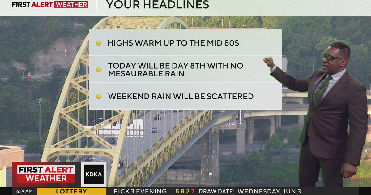 KDKA-TV Morning Forecast (6/4) - CBS Pittsburgh