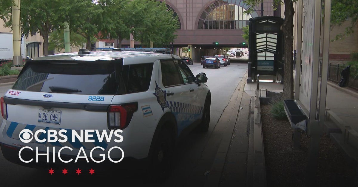 Man stabbed during fight on Blue Line train near LaSalle station - CBS ...