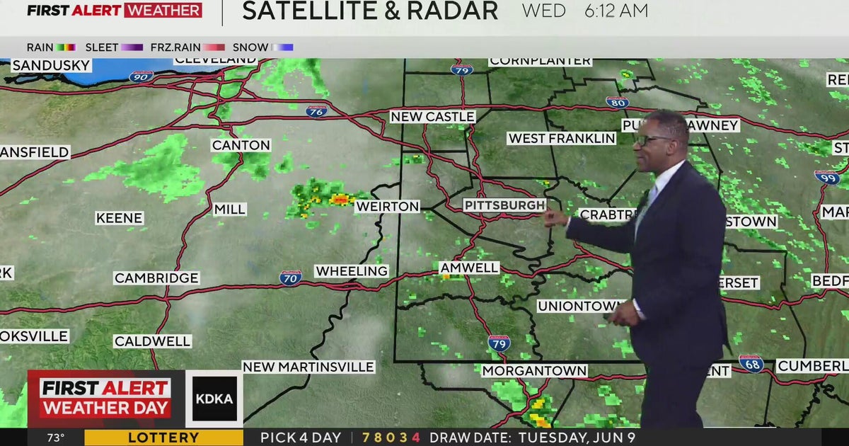 KDKA-TV Morning Forecast (6/10) - CBS Pittsburgh