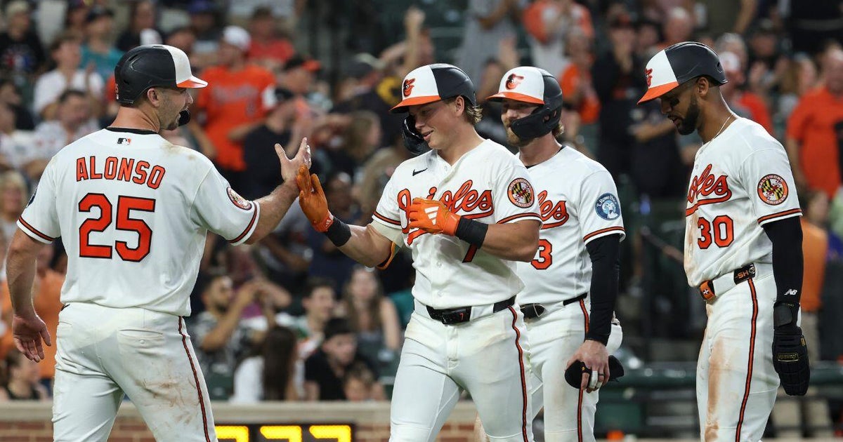 Holliday hits grand slam and Young pitches Baltimore Orioles past ...