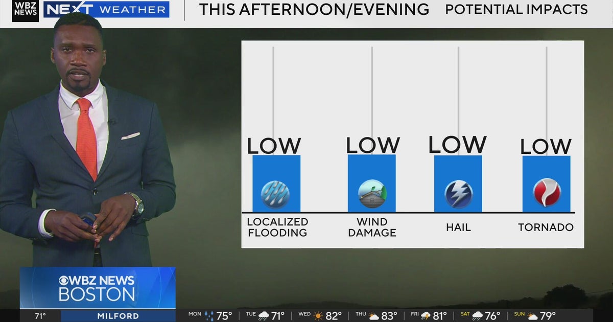 Next Weather: WBZ Midday Update For June 22 - CBS Boston